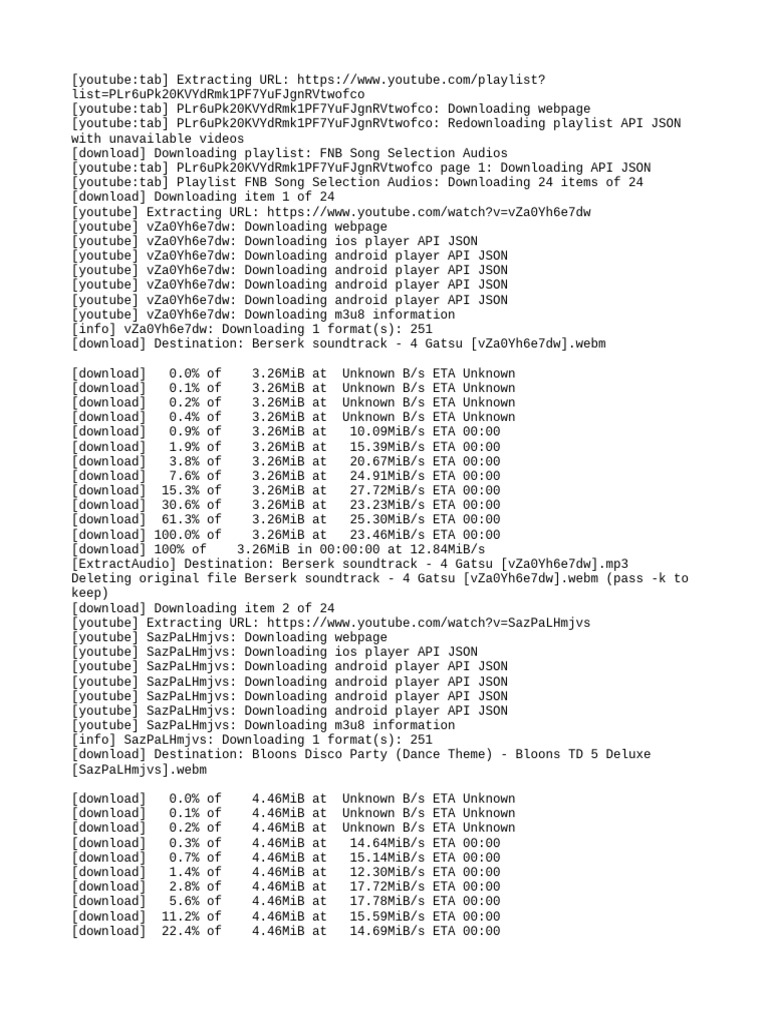 code output | PDF | You Tube | Computing