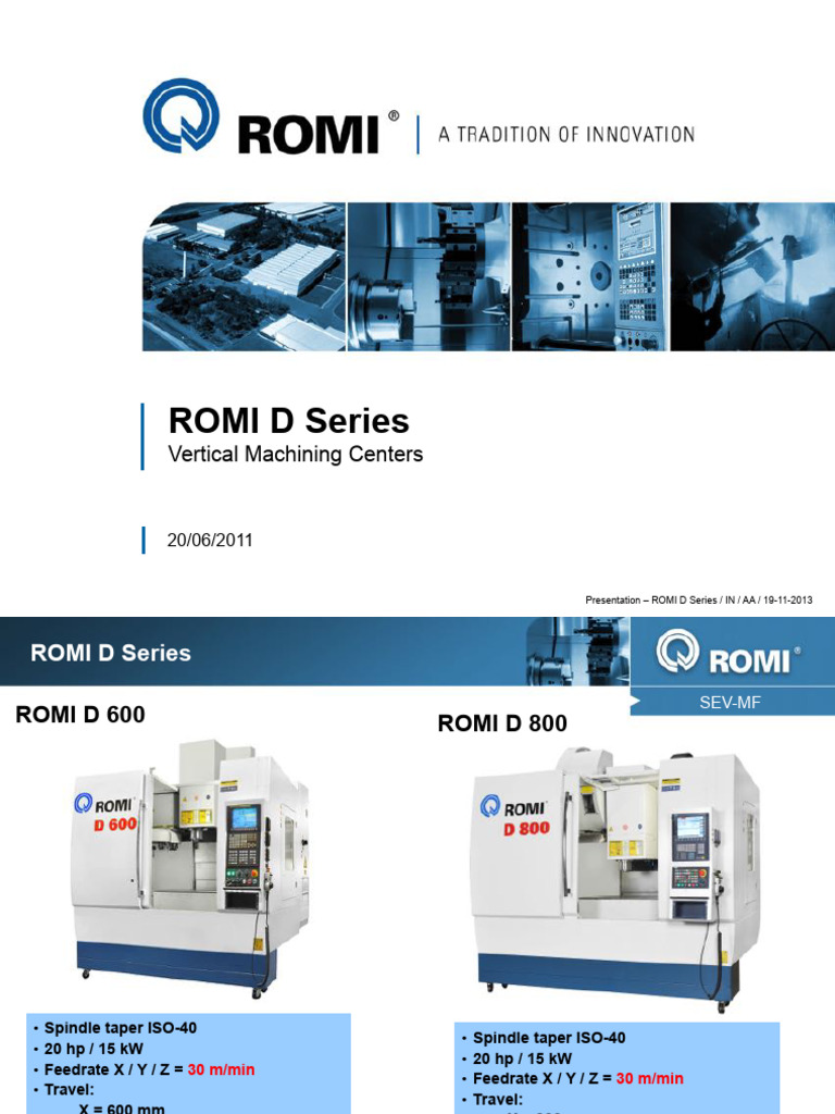 Recursos Tecnológicos - ROMI | PDF | Bearing (Mechanical) | Numerical Control