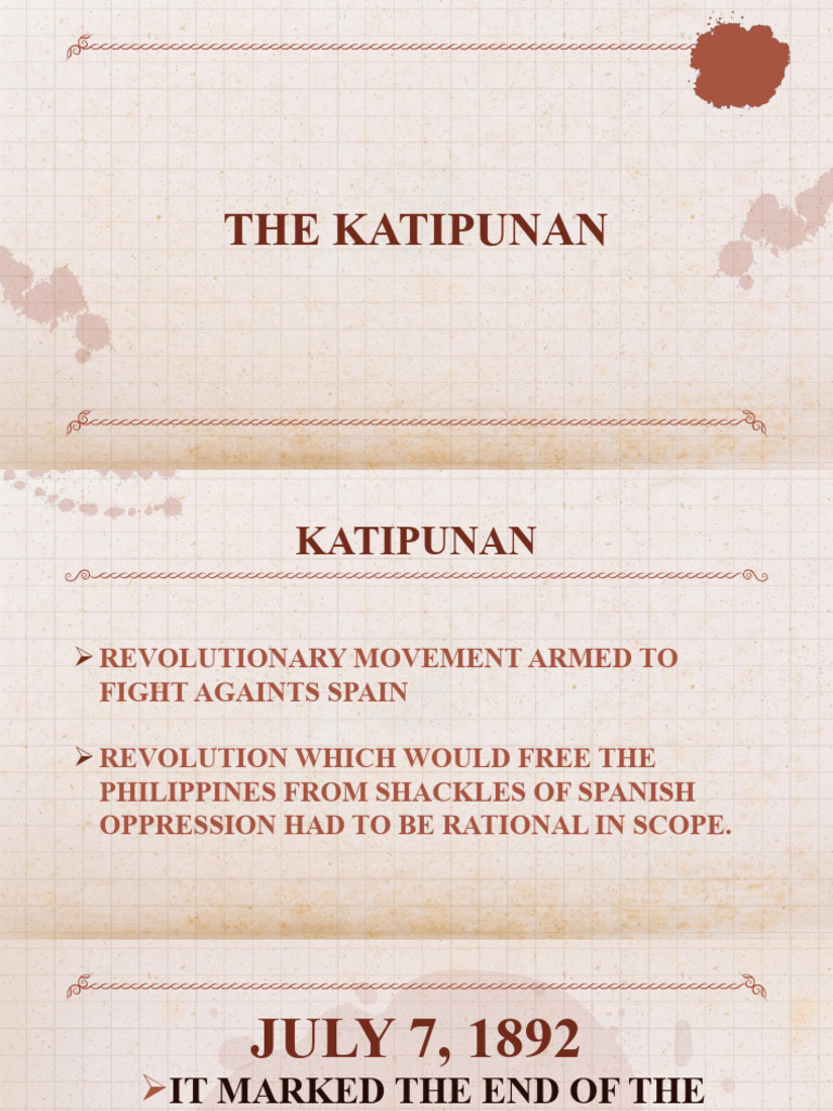6 Katipunan | PDF | Philippines | Spanish East Indies