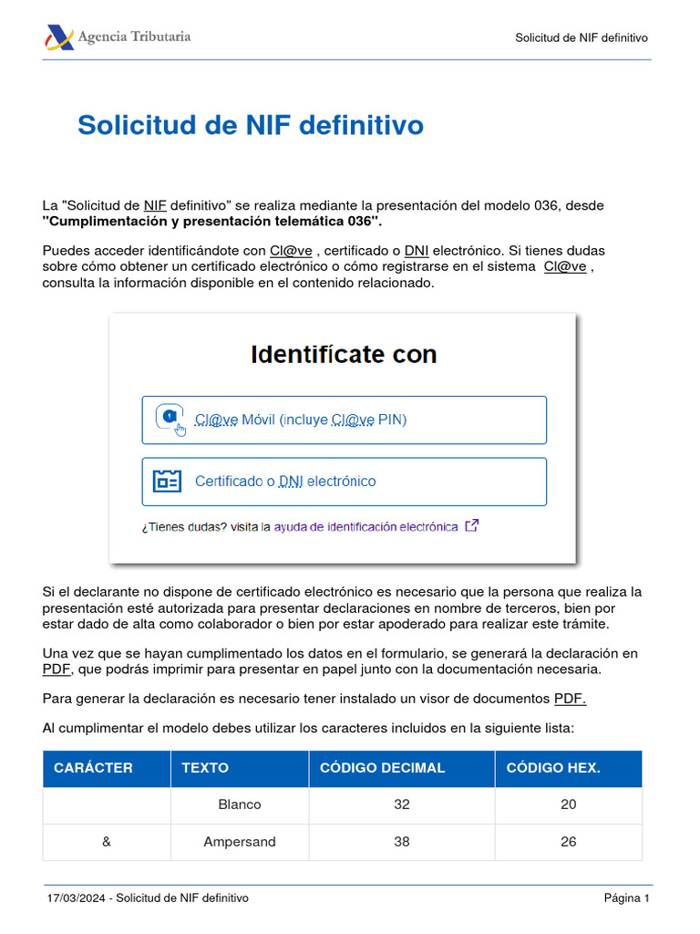 Solicitud_de_NIF_definitivo | PDF | Control de acceso | Informática