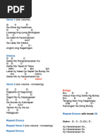 Sa Bawat Sandali Chords | PDF