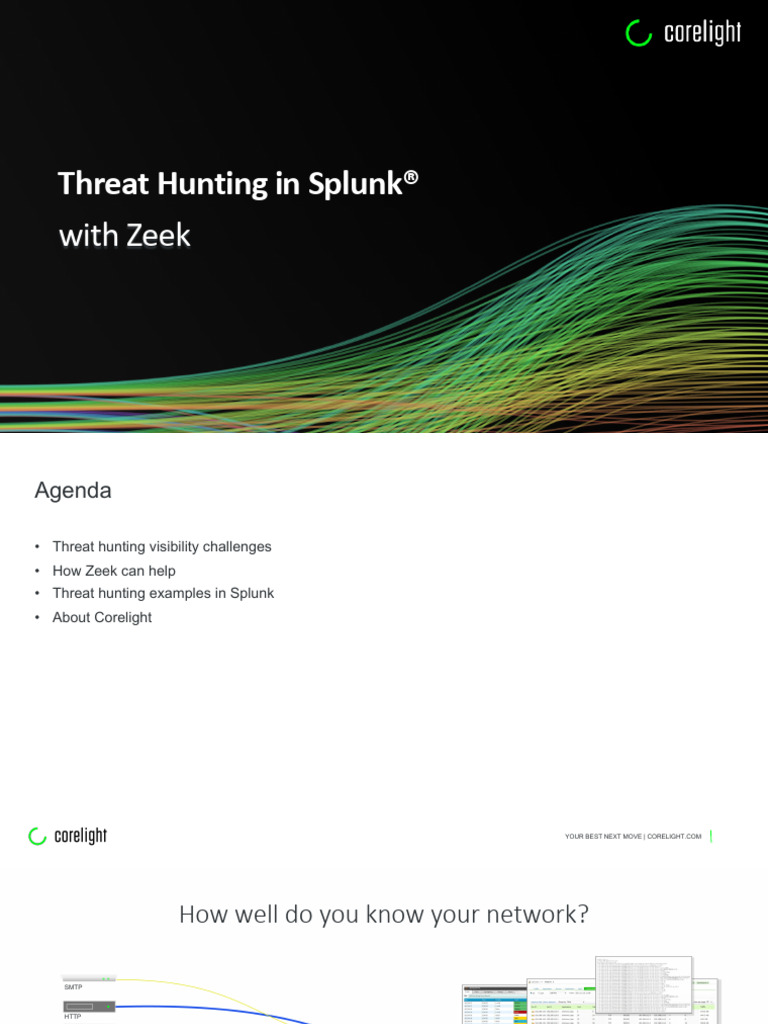 Threat Hunting in Splunk With Zeek | PDF | Port (Computer Networking) | Transmission Control ...