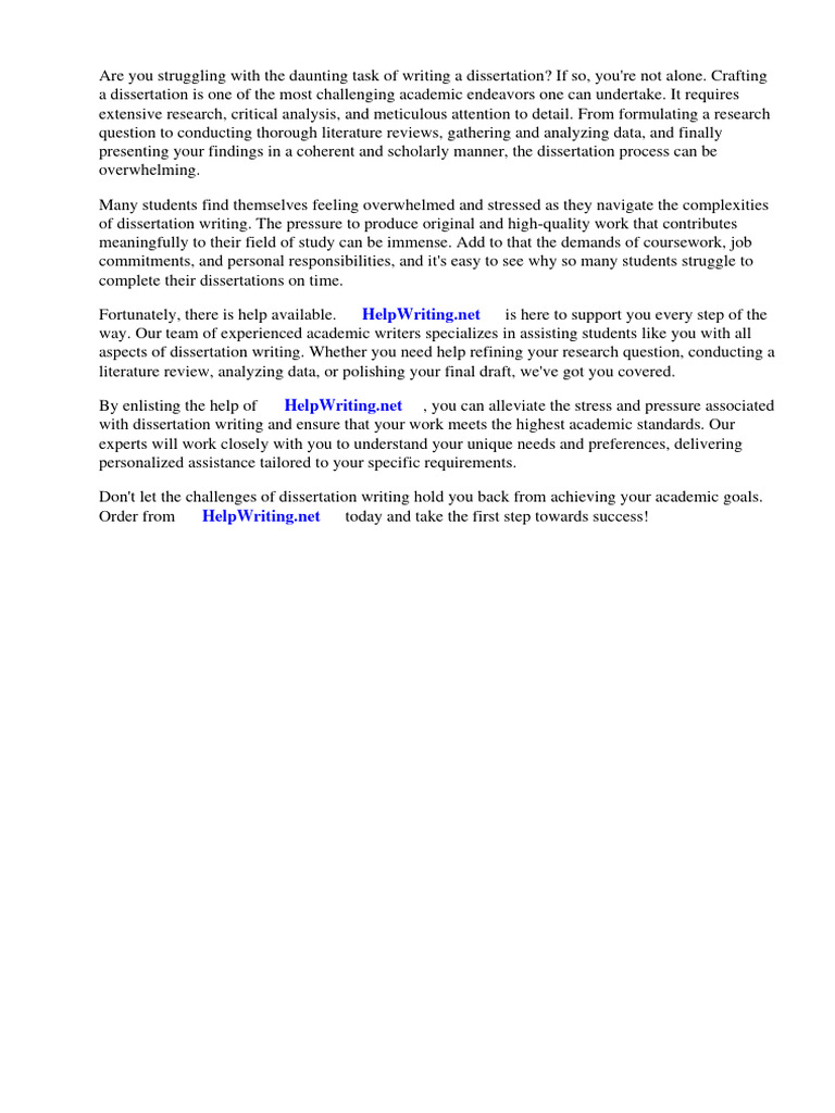 Format of Dissertation Proposal Example | PDF | Thesis