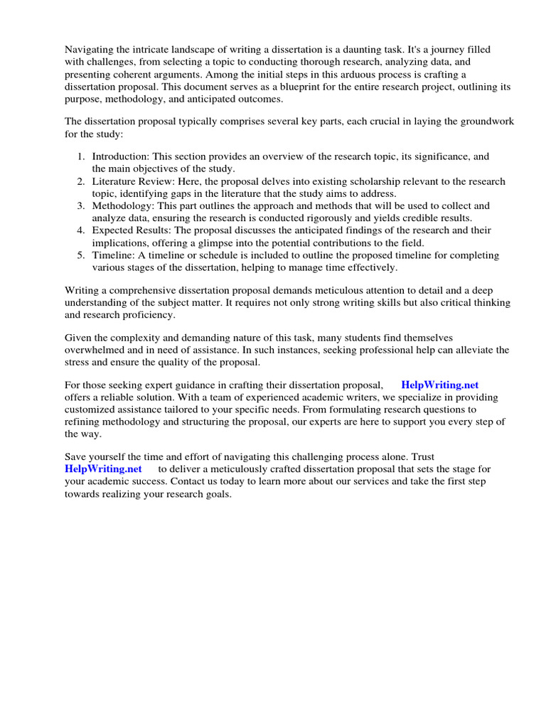 Parts of Dissertation Proposal | PDF | Thesis | Methodology