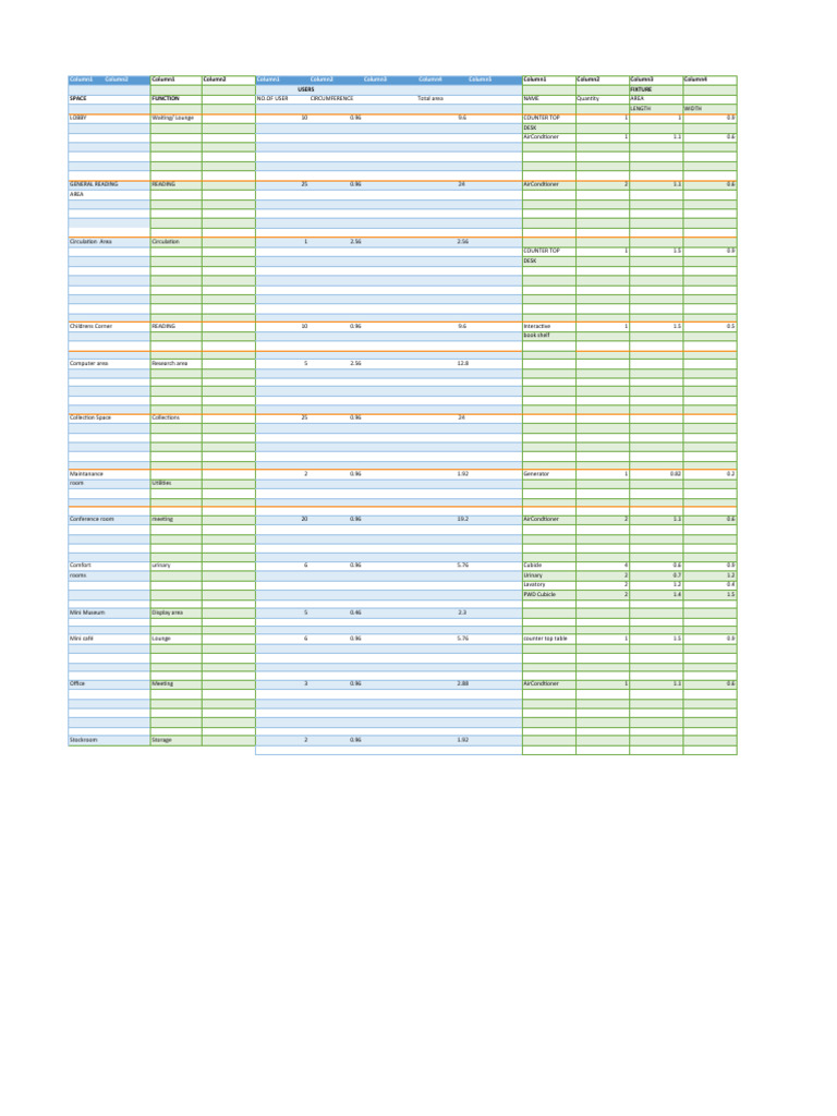 SPACE-PROGRAMMING | PDF | Desk | Chair
