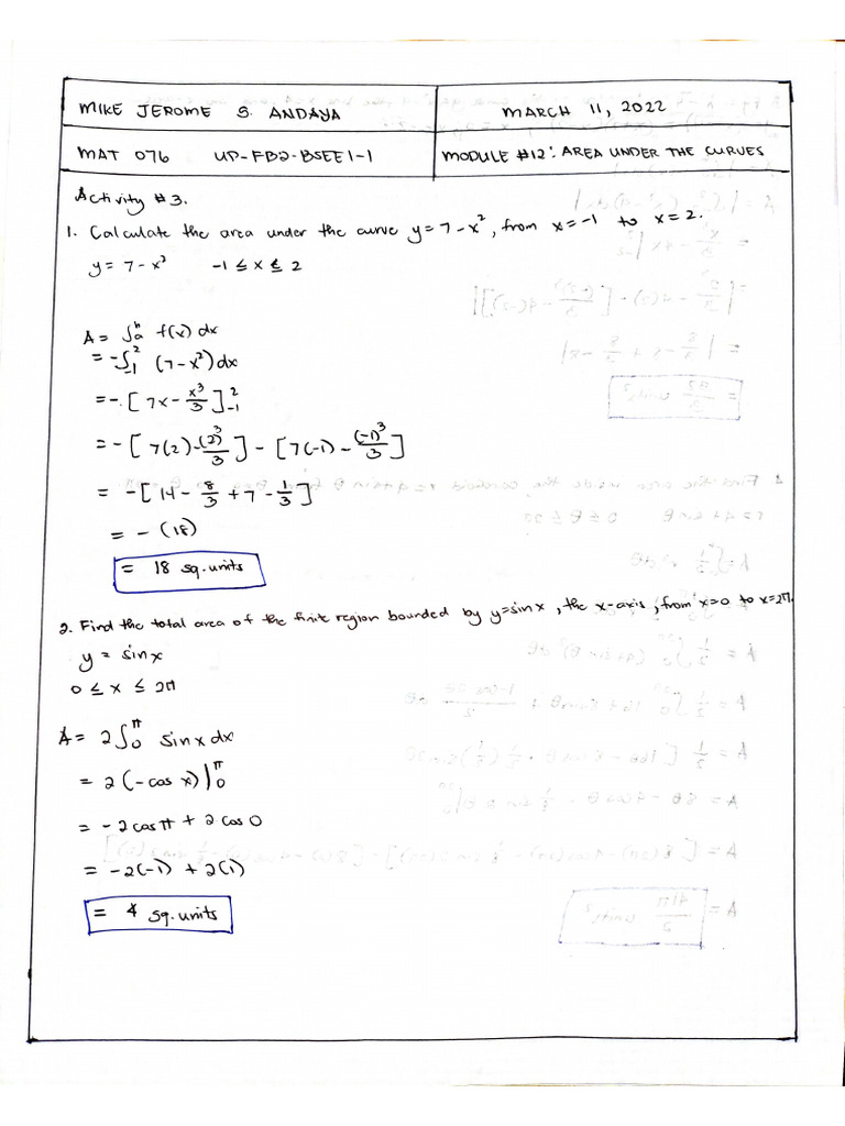 Mat 076-Lesson 12 | PDF