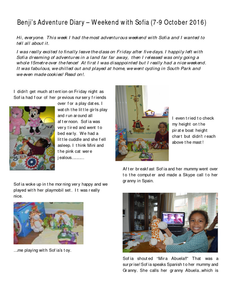 Benji Diary - V2ade | PDF