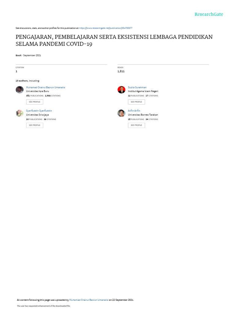 Book Chapter Peng Ajar An | PDF