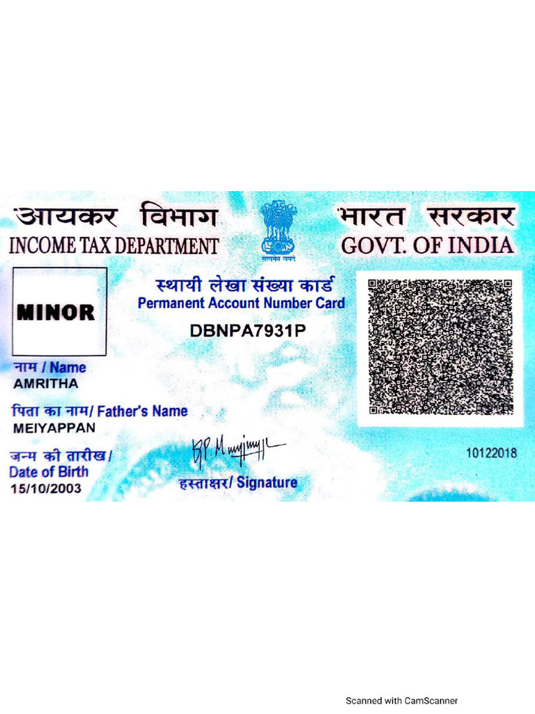Pan Card-Compressed | PDF
