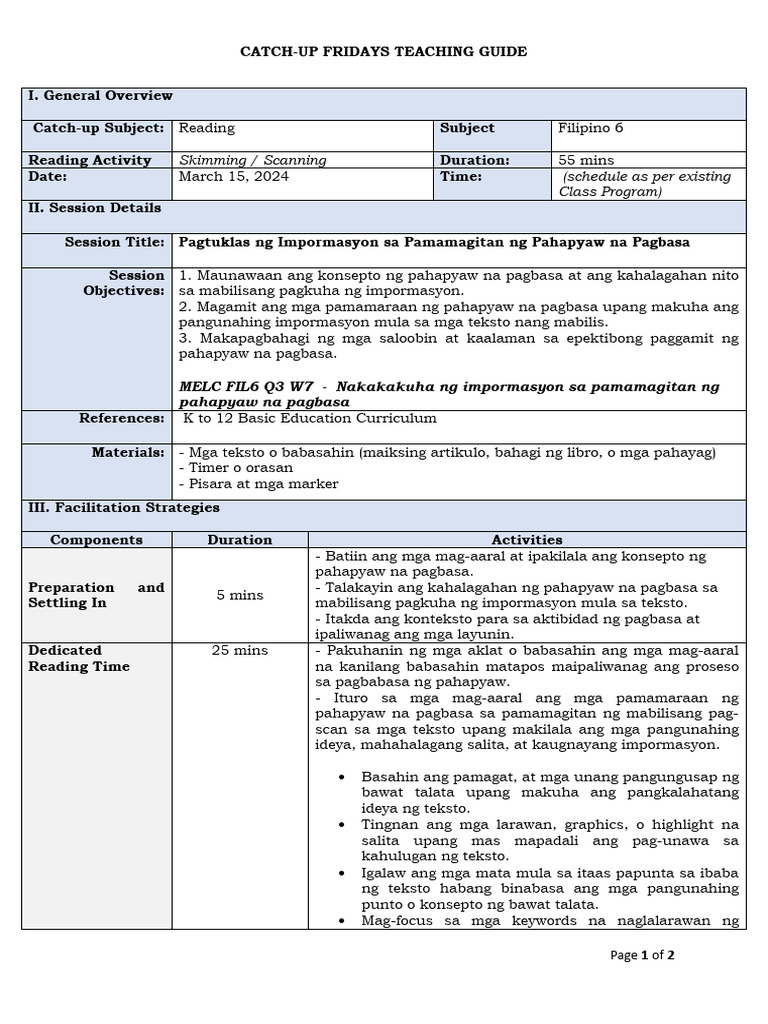 G6 Filipino W7 - Cuff | PDF