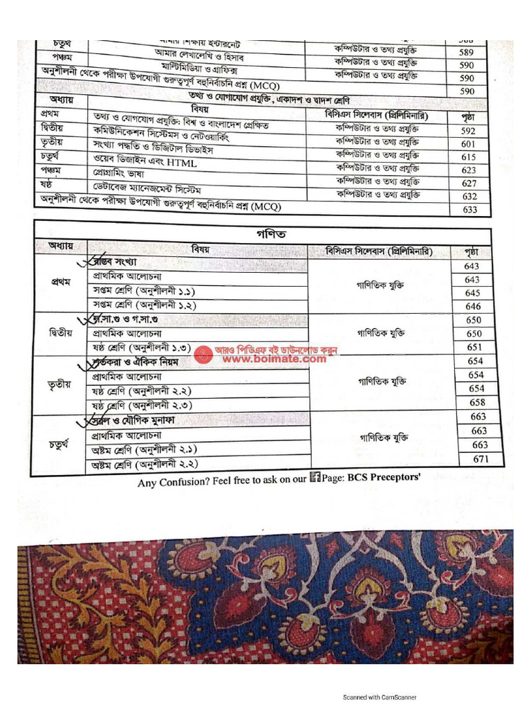 Preceptors Text Book Review Part 2 (Math) (BoiMate - Com) | PDF