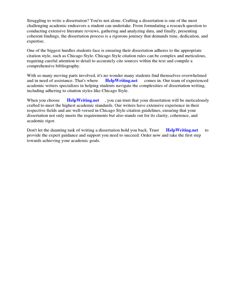 Cite Dissertation Chicago Style | PDF | Citation | Thesis