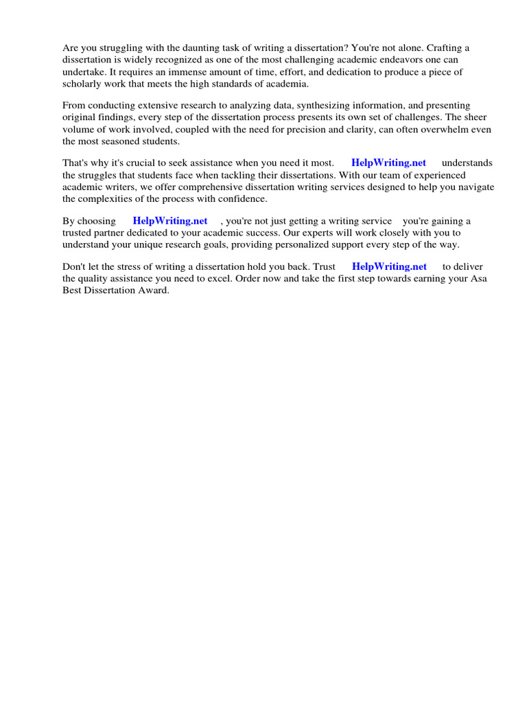 Asa Best Dissertation Award | PDF | Thesis | Artificial Intelligence