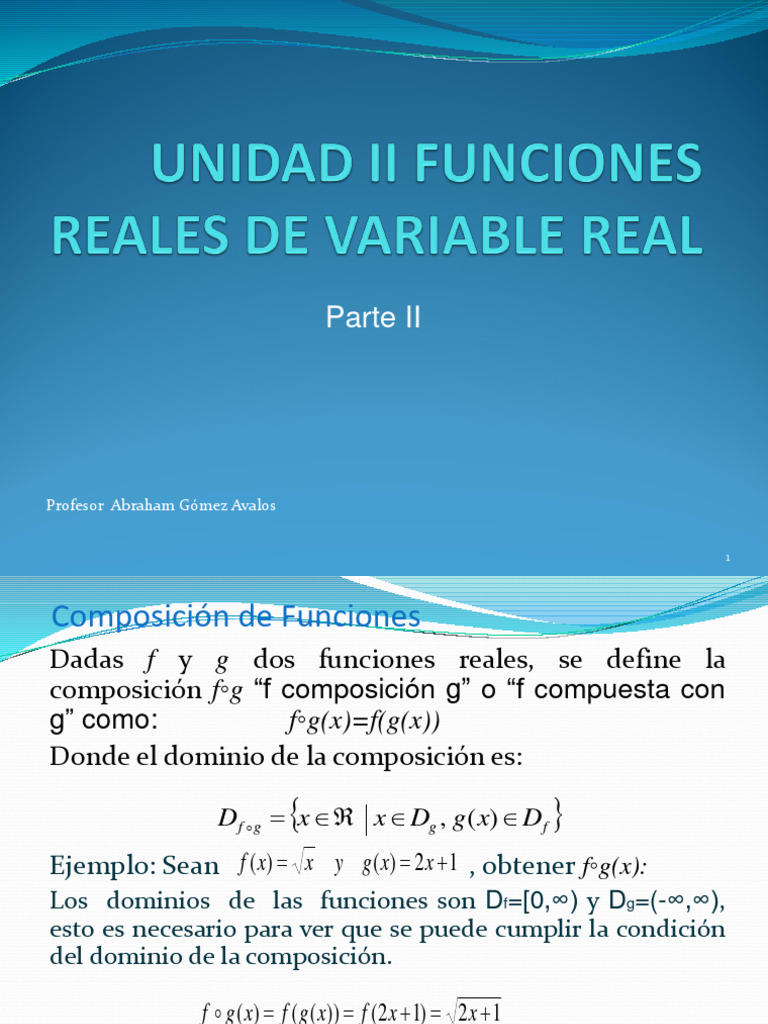 Unidad Ii Funciones Reales de Variable Real | PDF | Funciones trigonométricas | Geometría Elemental