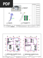 Sanitary and Drainage Layout Water Line Layout: Two-Storey Residential ...
