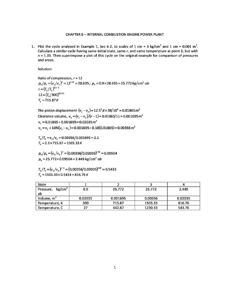 Topic 5 - Internal Combustion Engine | PDF