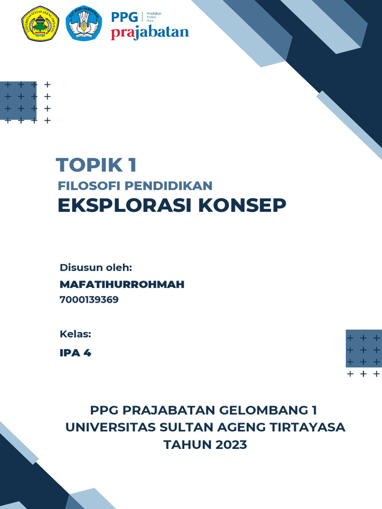 Mafatihurrohmah IPA 4 Topik 1 Elaborasi Konsep | PDF | Ilmu Sosial