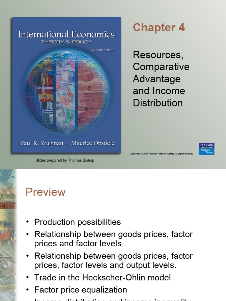 Krugman PPT c04 Rev | PDF | Labour Economics | Business Process