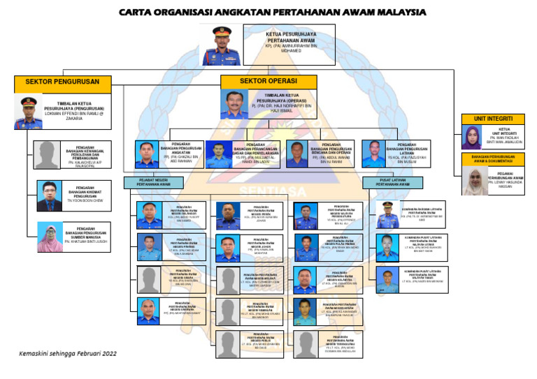Carta Organisasi Apm 08022022 | PDF