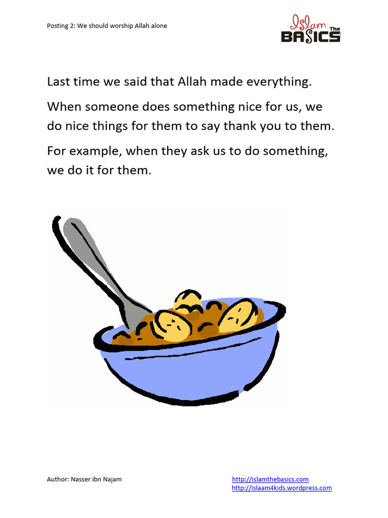Worship Allah Alone: A Guide | PDF | Worship | Allah