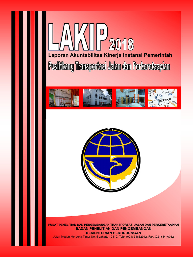20210928184416.lakip Puslitbang Jalan Dan Perkeretaapian 2018 | PDF