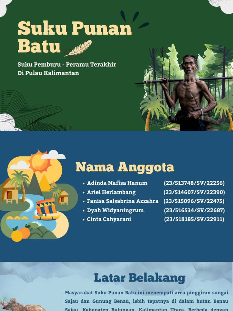 Suku Punan Batu di Kalimantan | PDF