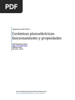 Efecto Piezoeléctrico y Materiales | PDF | Piezoelectricidad ...