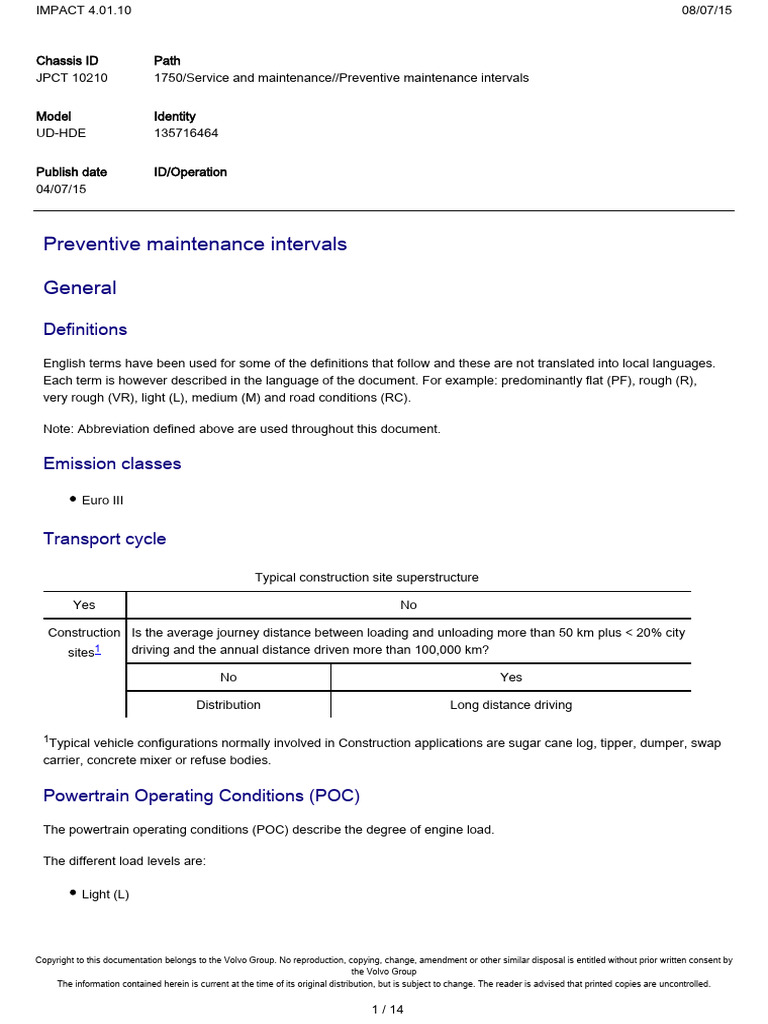 Maintenance Interval | PDF | Motor Oil | Fuel Economy In Automobiles