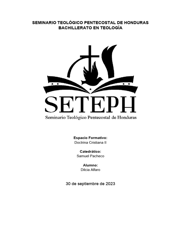 Seminario Teológico Pentecostal de Honduras | PDF
