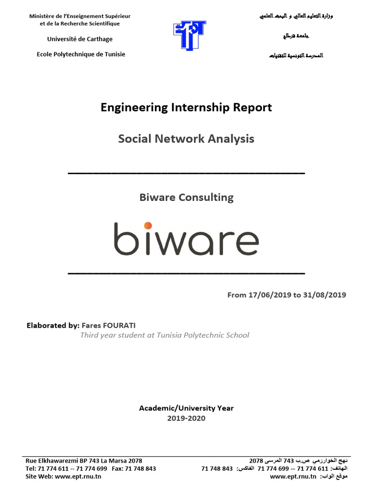 Social Network Analysis Engineering Proj Pdf Theoretical Computer