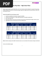 RailWire Broadband Data Plans | PDF | Communication | Cyberspace