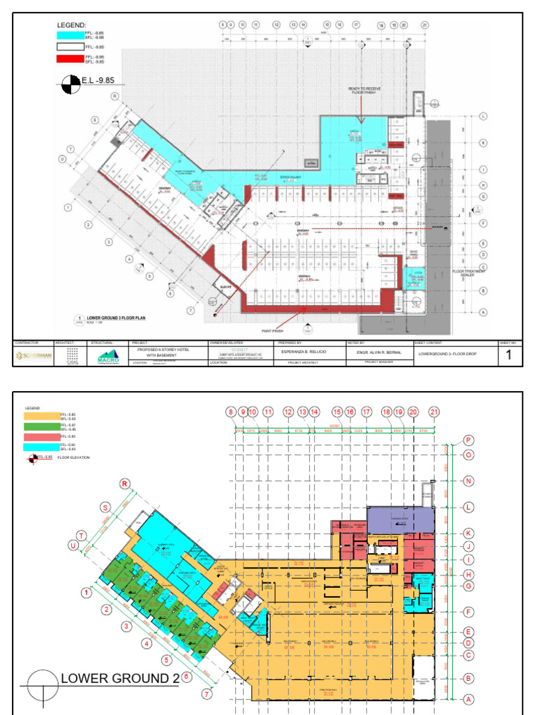 Proposed 6-Storey Hotel Plans | PDF | Buildings And Structures