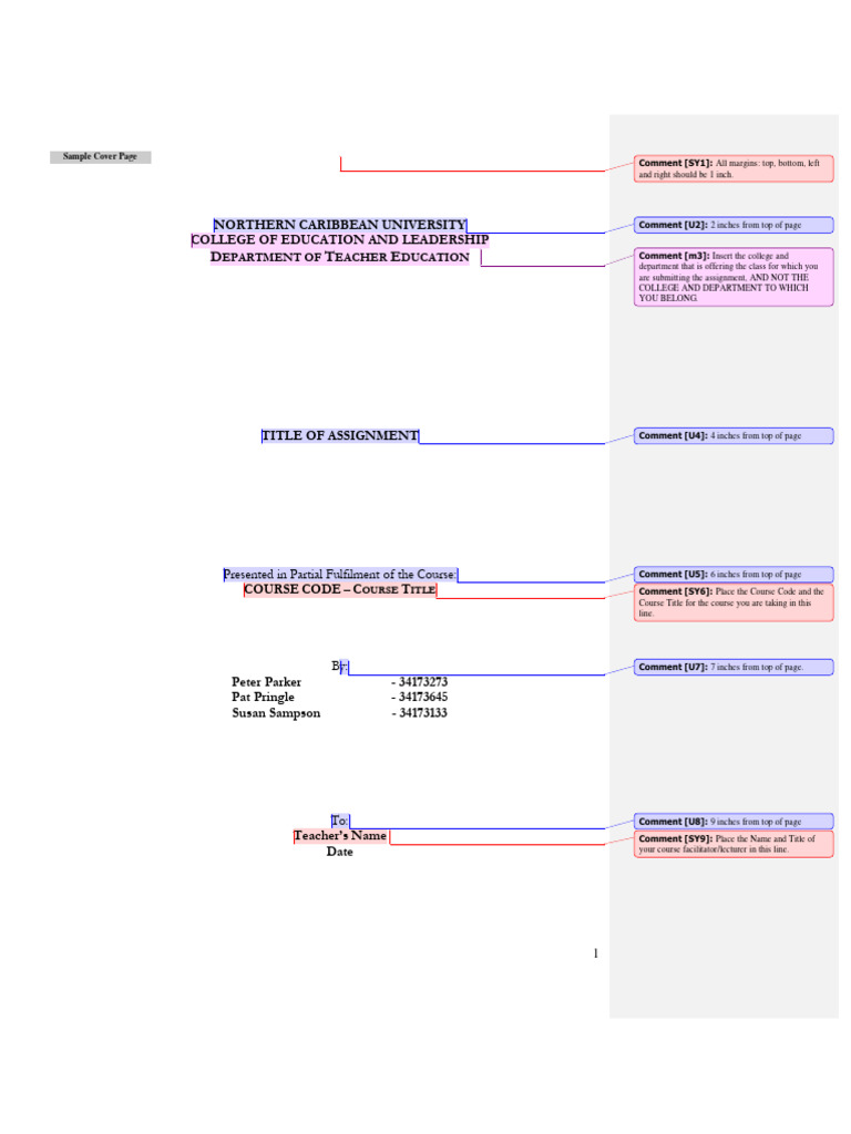 APA Cover Page Brief Guide n | PDF | Paragraph | Citation