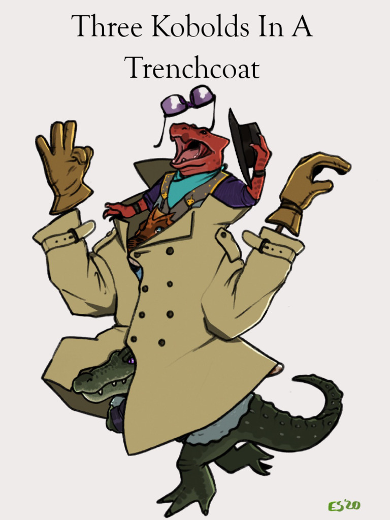 Three Kobolds in A Trenchcoat v1.1 | PDF