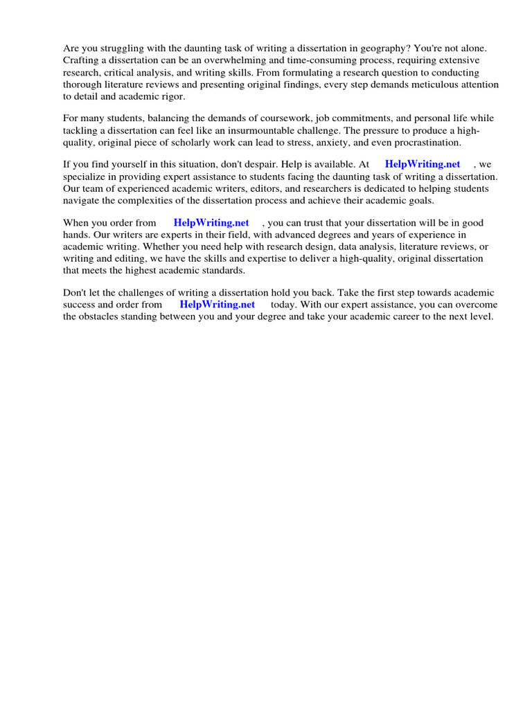 Geography Dissertation Help | PDF | Geography | Statistics