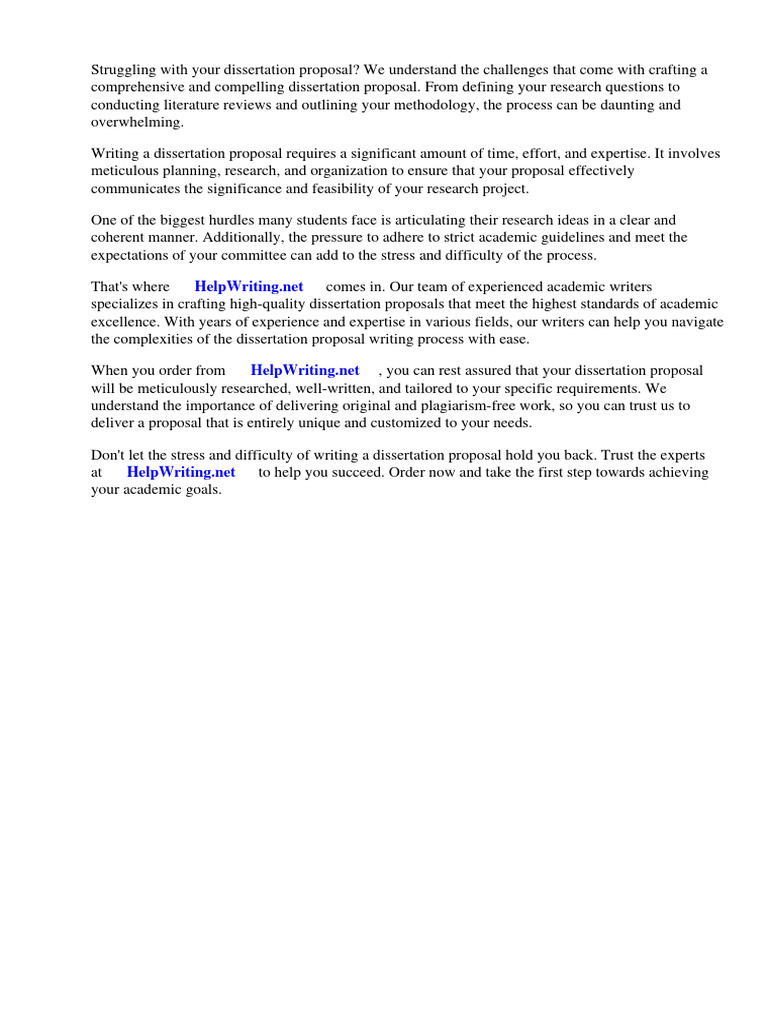 Tips For Writing Dissertation Proposal | PDF | Thesis | Plagiarism