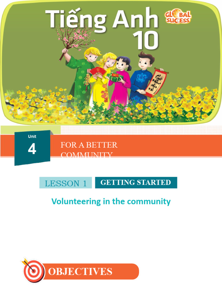 Anh 10 global - bài giảng điện tử Unit 4 - Lesson 1 - Getting started | PDF | Linguistics ...