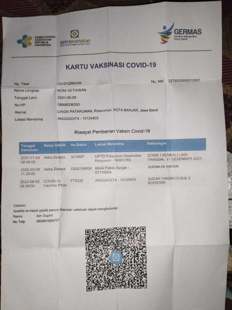 Dokumen-WPS Office Vaksin Booster | PDF