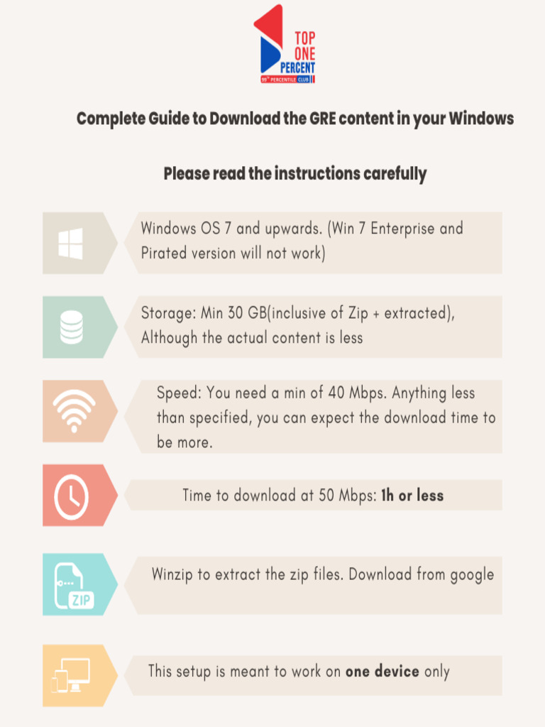 GRE Manual For Windows | PDF | Microsoft Windows | Mobile App