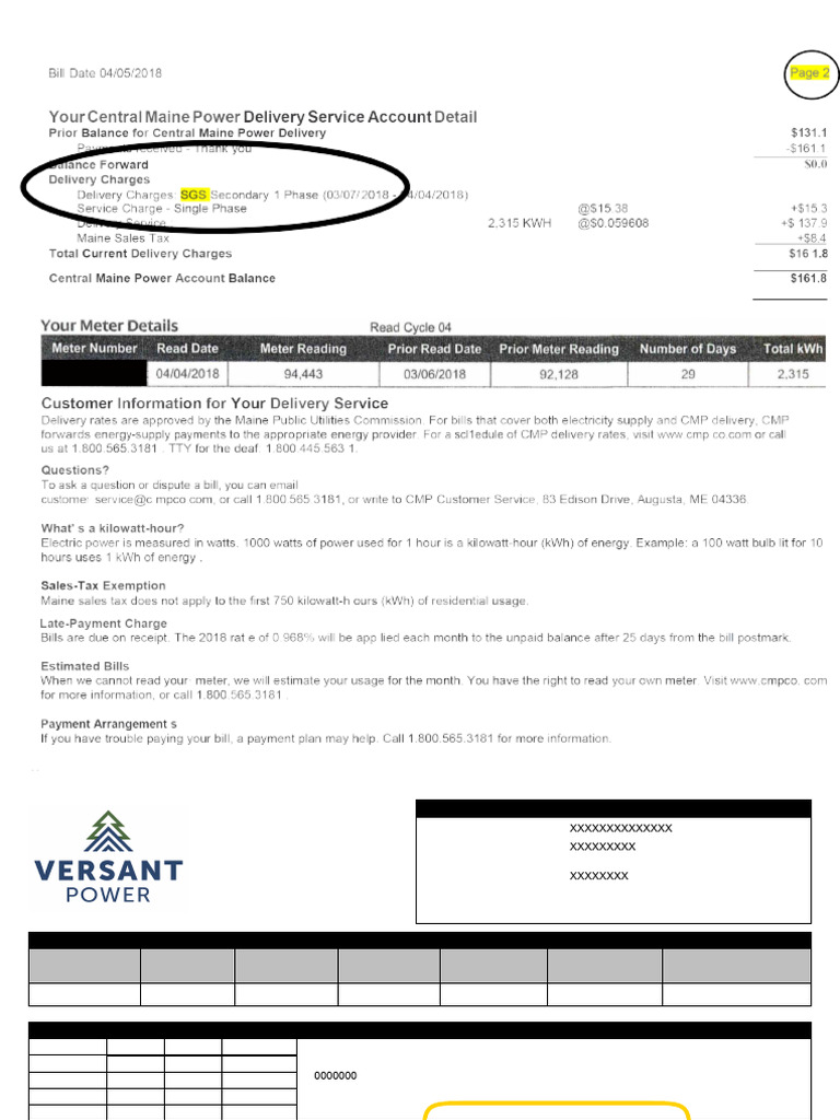 Small Business Sample Bill | PDF | Government Finances | Taxes