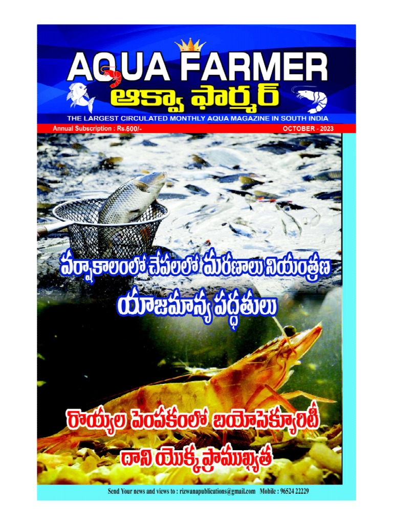 Mariculture and Aquatic Food Insights | PDF | Fishing Industry | Animal ...