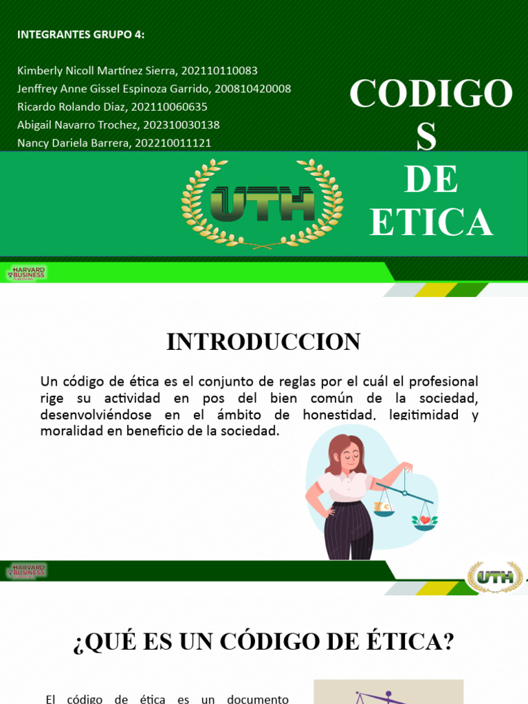 Codigos de Etica | PDF