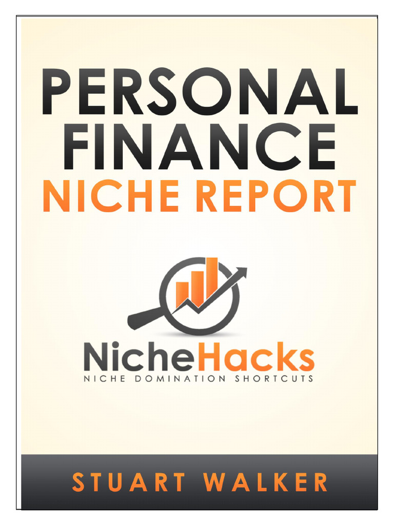 Personal Finance Niche Report | PDF | Advertising | Investing