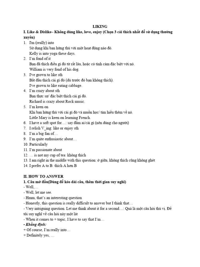 Liking | PDF