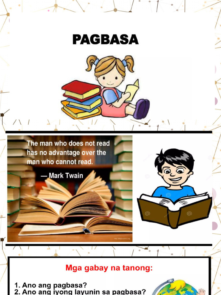Lesson 1.0 Kahalagahan NG Pagbasa | PDF