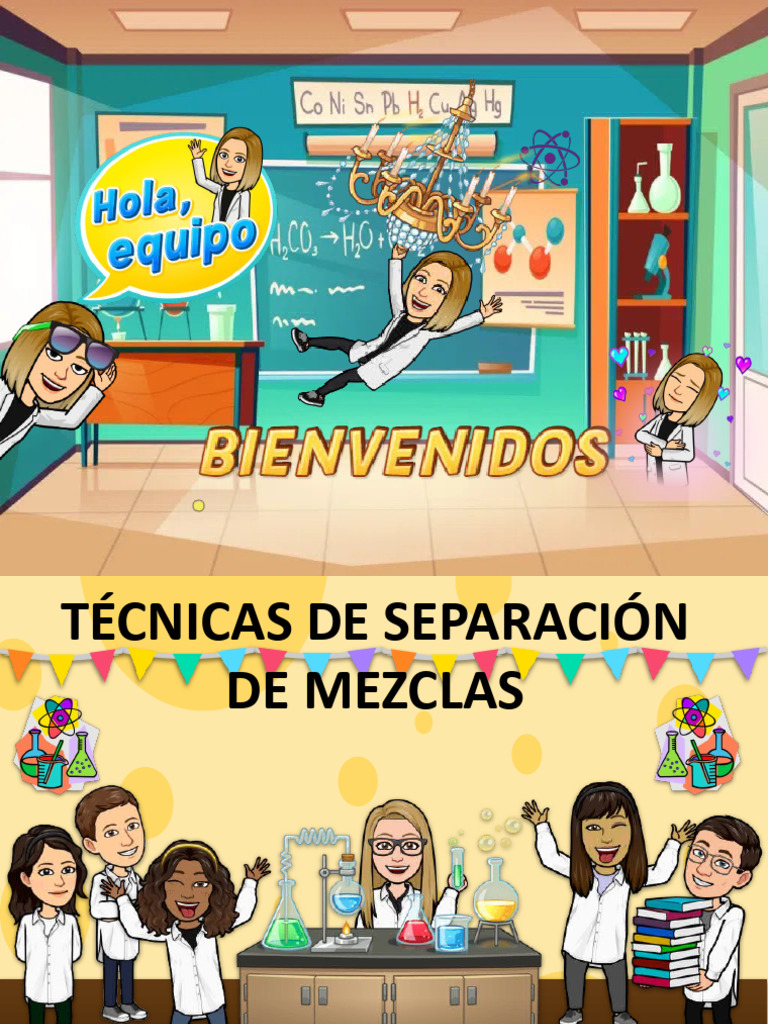 11° Lab ^N1 Técnicas de separación de mezclas | PDF 11° Lab ^N1 Técnicas de separación de mezclas | PDF