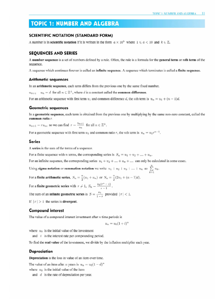 Topic 1 summary | PDF