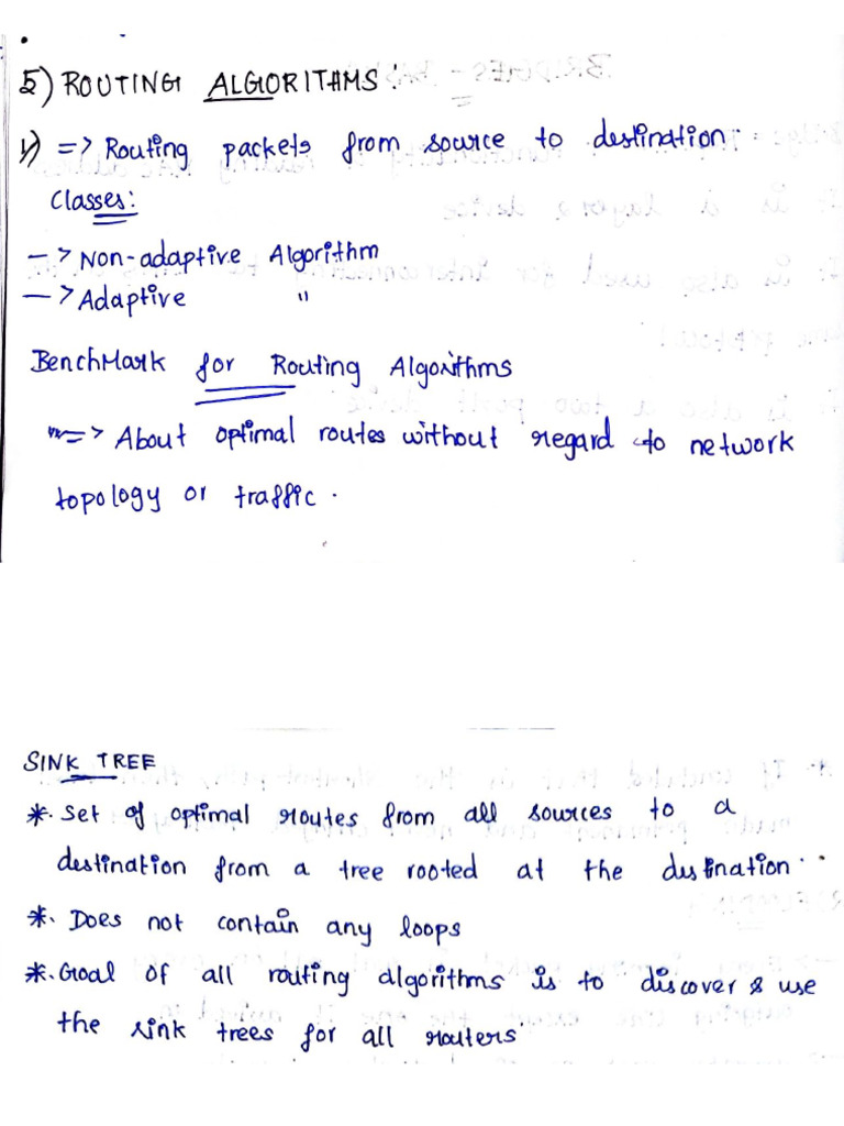 5.Routing algorithms | PDF 5.Routing algorithms | PDF