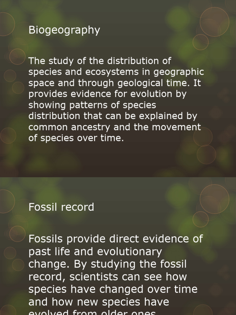Evolution | PDF | Natural Selection | Evolution