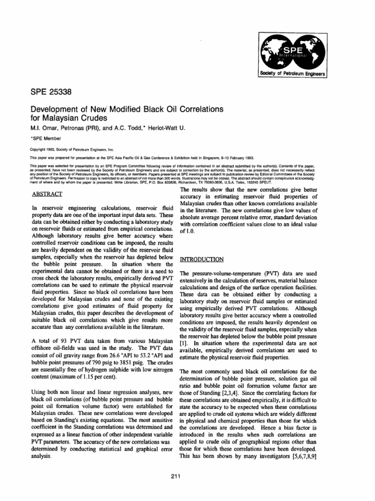Omar 1993 | PDF | Statistics | Linear Regression